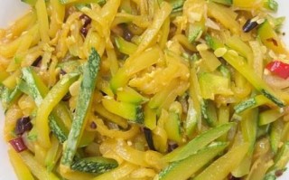 嫩南瓜怎么炒好吃_嫩南瓜的家常做法大全