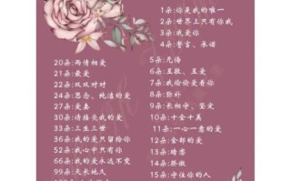 玫瑰花朵数代表什么含义_送几朵玫瑰最浪漫