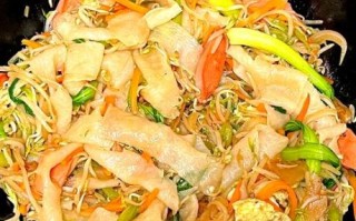 炒面皮的家常做法_怎么做才筋道不碎