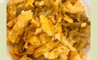 榨菜丝炒鸡蛋怎么做_榨菜丝炒鸡蛋家常做法