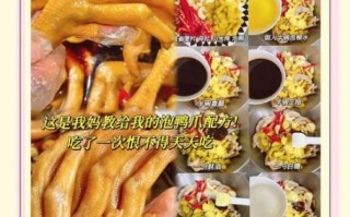 泡鸭爪的做法和配料_泡鸭爪怎么做好吃又入味