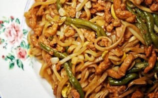 豆角蒸面条怎么做_蒸面条用生面还是熟面