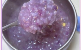 紫薯粥怎么煮才能紫色窍门_紫薯粥不变色技巧