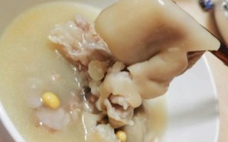 黄豆猪蹄汤怎么炖_黄豆猪蹄汤最正宗的做法