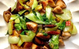 香菇油菜怎么炒好吃_家常香菇油菜的做法步骤