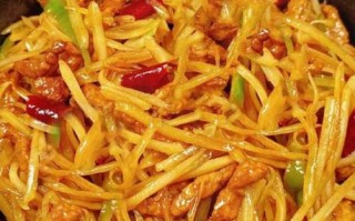 肉炒土豆丝怎么炒好吃_肉炒土豆丝的家常做法