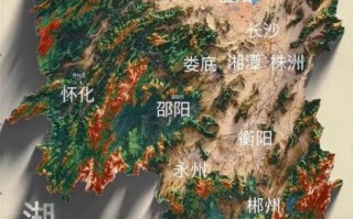 湖南地理图怎么看_湖南地形特点有哪些