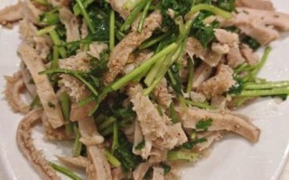 芫爆肚丝怎么做_芫爆肚丝用哪个部位