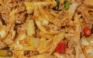 炒猫耳朵的家常做法_猫耳朵怎么炒才劲道