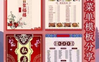 菜单模板下载免费_如何快速套用