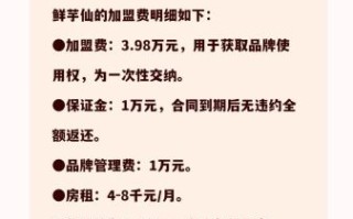 鲜芋仙甜品店加盟费多少_加盟鲜芋仙需要多少钱