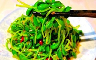 豆苗怎么炒好吃_豆苗焯水几分钟
