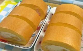 蛋糕卷图片大全_蛋糕卷怎么做才不开裂