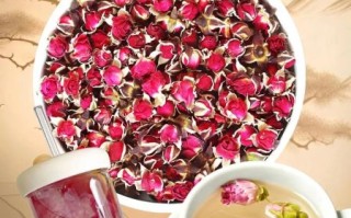 金边玫瑰花茶的功效与作用_适合什么人喝