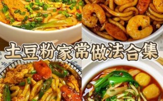 土豆粉怎么做_家庭版酸辣土豆粉做法