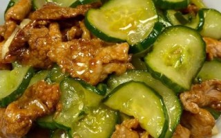 黄瓜炒肉片怎么炒才脆嫩_黄瓜炒肉片的家常做法窍门