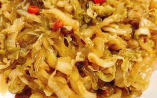 酸菜粉条炒肉怎么做_酸菜粉条炒肉家常做法