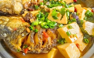 鱼块烧豆腐怎么做_家常鱼块烧豆腐的做法大全