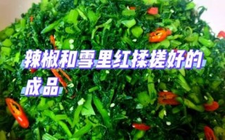 雪里红咸菜怎么腌制_雪里红咸菜的家常做法