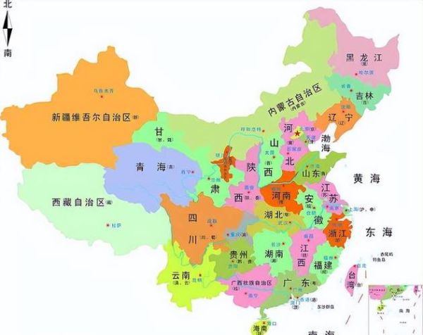中国各省地图怎么画_省份边界如何区分-第1张图片-山城妙识 中国各省地图怎么画_省份边界如何区分-第1张图片-山城妙识