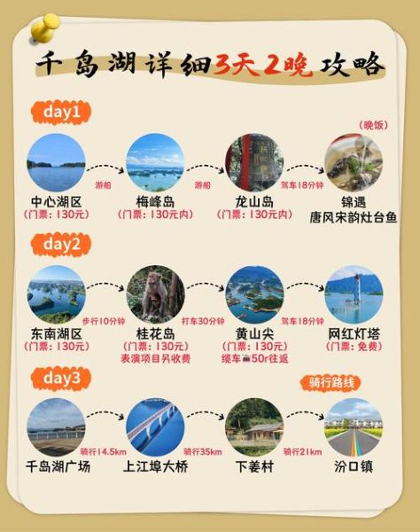 千岛湖必去景点有哪些_千岛湖一日游怎么安排-第1张图片-山城妙识