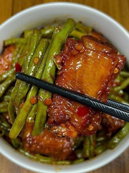 肉炖豆角的家常做法_怎么炖才入味-第3张图片-山城妙识