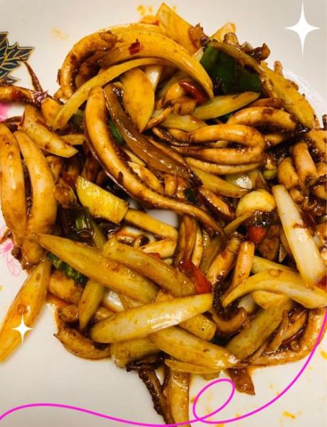 炒鱿鱼须怎么做好吃_炒鱿鱼须的家常做法-第1张图片-山城妙识