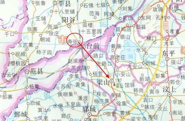 梁山在哪里_梁山属于哪个市管辖-第1张图片-山城妙识