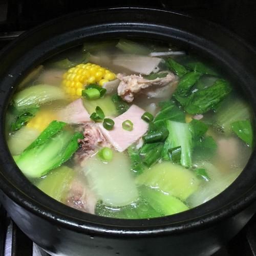 排骨小白菜汤怎么炖好喝_排骨小白菜汤的家常做法-第2张图片-山城妙识