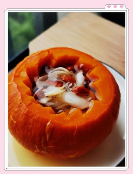 南瓜盅的做法大全_南瓜盅怎么蒸才软糯-第1张图片-山城妙识