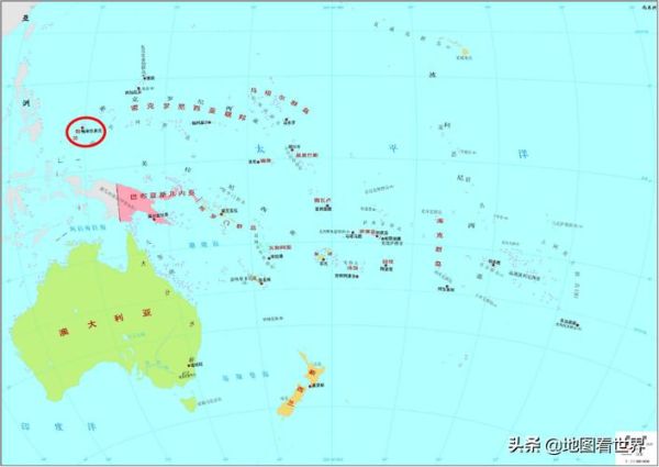 帕劳在哪里_帕劳属于哪个洲-第2张图片-山城妙识