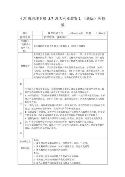 初中地理教案怎么写_地理教学设计步骤-第2张图片-山城妙识 初中地理教案怎么写_地理教学设计步骤-第2张图片-山城妙识