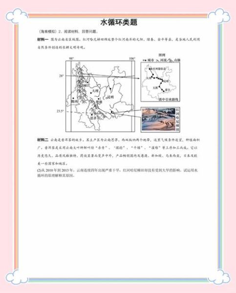水考地理考什么_如何高效备考-第1张图片-山城妙识 水考地理考什么_如何高效备考-第1张图片-山城妙识