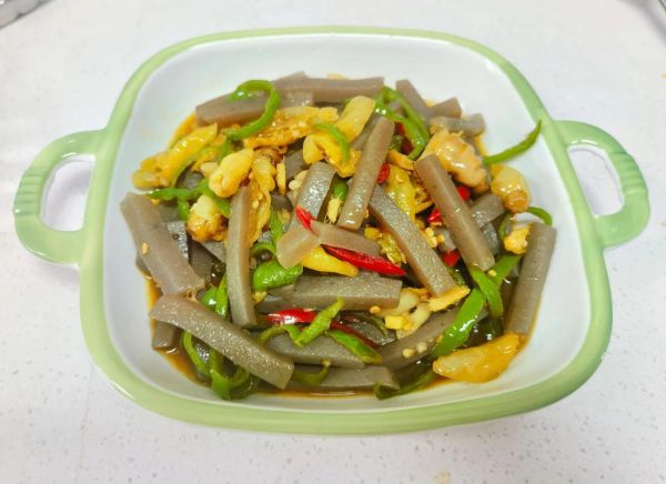 魔芋怎么炒好吃_家常魔芋做法大全-第2张图片-山城妙识