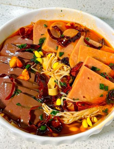 烧血旺的家常做法_血旺怎么做好吃又嫩-第1张图片-山城妙识 烧血旺的家常做法_血旺怎么做好吃又嫩-第1张图片-山城妙识