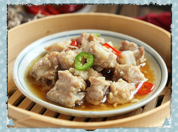 广东清蒸排骨怎么做_清蒸排骨蒸多久才嫩-第3张图片-山城妙识