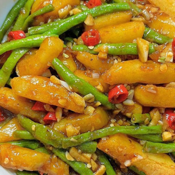 烧豆角怎么做好吃_家常烧豆角做法步骤-第2张图片-山城妙识