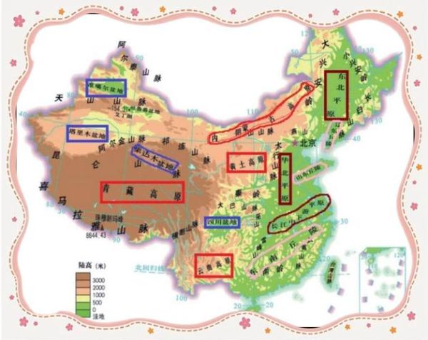 中国地形特征有哪些_如何影响气候-第1张图片-山城妙识 中国地形特征有哪些_如何影响气候-第1张图片-山城妙识