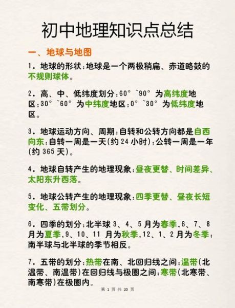 怎么学好高中地理_高中地理怎么学才能拿高分-第1张图片-山城妙识