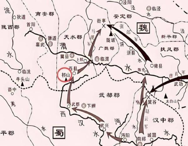 三国地图分布_蜀汉北伐路线怎么走-第1张图片-山城妙识 三国地图分布_蜀汉北伐路线怎么走-第1张图片-山城妙识