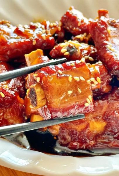 糖醋排骨怎么做_家常糖醋排骨的做法步骤-第3张图片-山城妙识