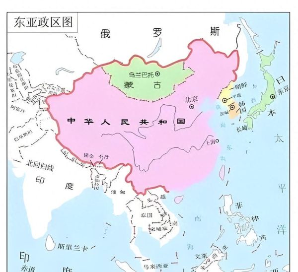 东亚地理位置在哪_东亚有哪些国家-第1张图片-山城妙识