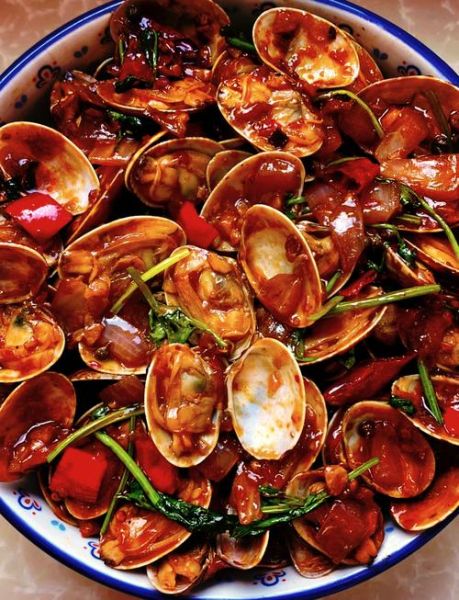 辣炒花蚬子怎么做_花蚬子吐沙最快方法-第1张图片-山城妙识