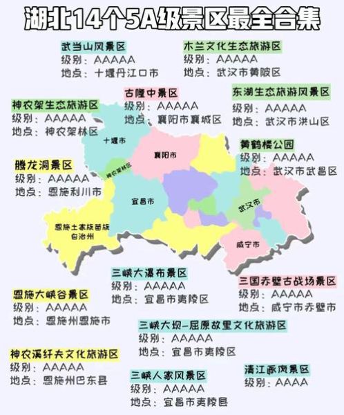 湖北旅游景点地图_怎么玩最省时间-第3张图片-山城妙识
