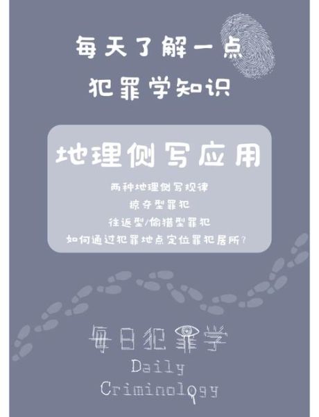 犯罪地理学是什么_犯罪热点如何识别-第1张图片-山城妙识 犯罪地理学是什么_犯罪热点如何识别-第1张图片-山城妙识