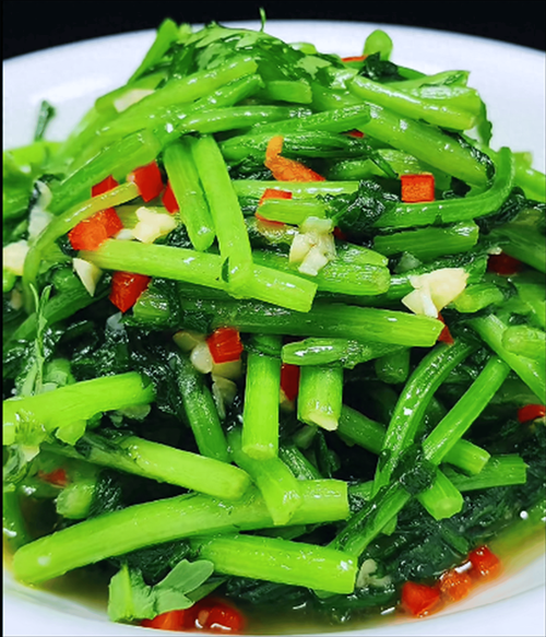 酱焖茼蒿怎么做_茼蒿酱焖需要焯水吗-第2张图片-山城妙识