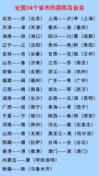中国有多少个省级行政区_省级行政区名称列表-第1张图片-山城妙识 中国有多少个省级行政区_省级行政区名称列表-第1张图片-山城妙识