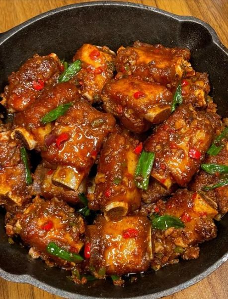 香辣排骨怎么做才入味_家常香辣排骨的做法步骤-第1张图片-山城妙识