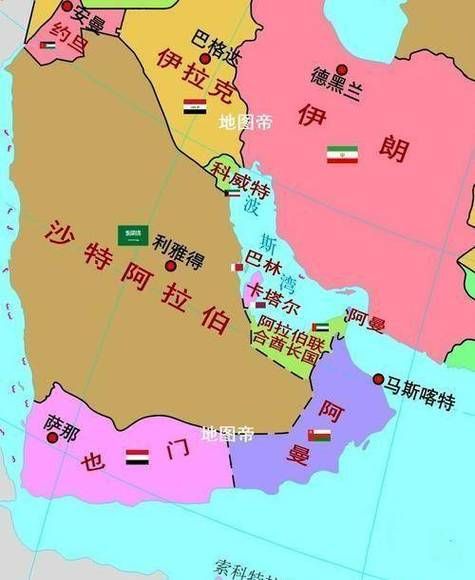 中东地理位置在哪_中东地理位置特点-第2张图片-山城妙识