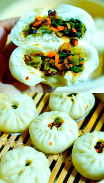 青菜香菇包子馅怎么做_包子馅青菜香菇比例-第1张图片-山城妙识